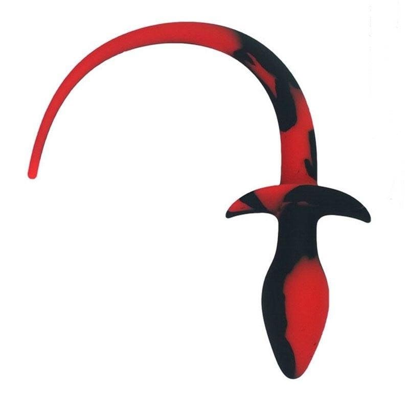 Plug Queue de Chien Rouge | Gode Toi